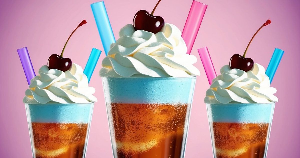 Whipped Soda Float Recipe - Quick & Fun Refreshing Drink - Exotic Whip