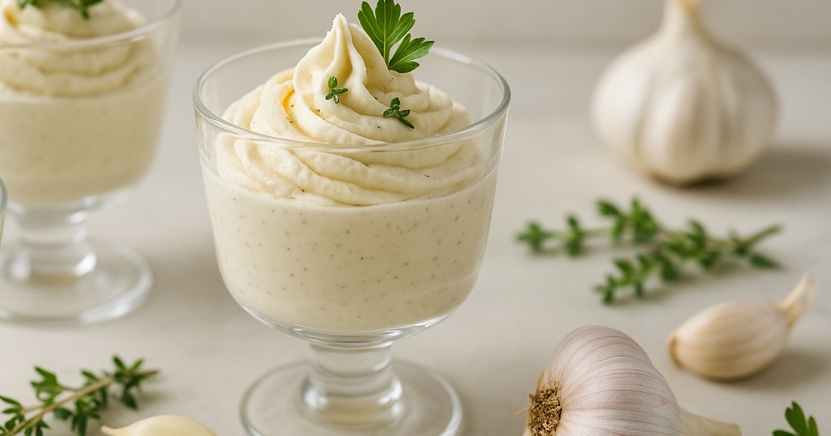 Garlic Savory Mousse Recipe: Rich & Creamy - Exotic Whip